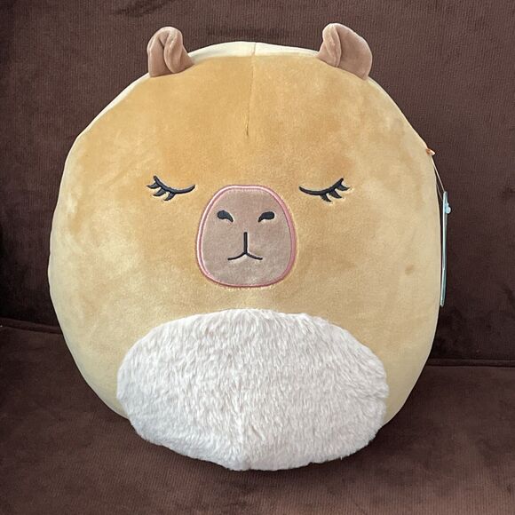 Squishmallows | Toys | Squishmallows 1 Lijjian The Capybara Brown Plush ...